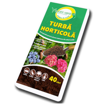 Turbă Horticolă 40L/1 palet (66 saci) | Spatii Verzi